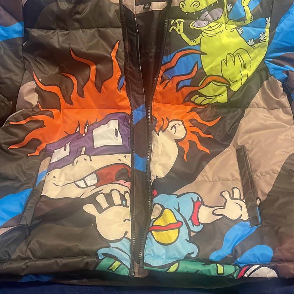 Rugrats Puffer Jacket By Members Only - Gem